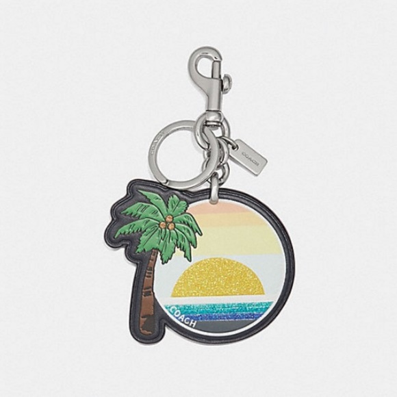 Coach | Accessories | Coach Palm Tree Island Bag Charm | Poshmark